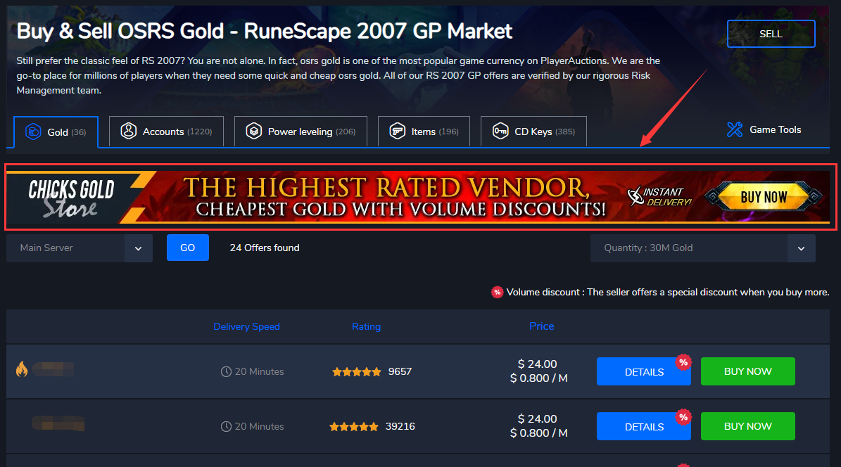PlayerAuctions Banner Ads – PlayerAuctions Help Center